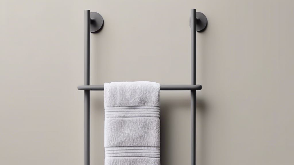 Modern Towel Holder: Grey Style – Design X Core